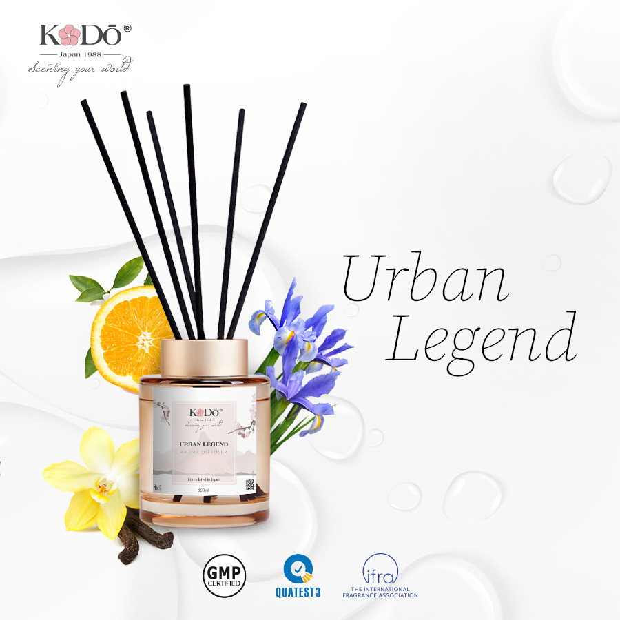 Urban Legend Perfume Essential Oil Diffuser Set - Kodo